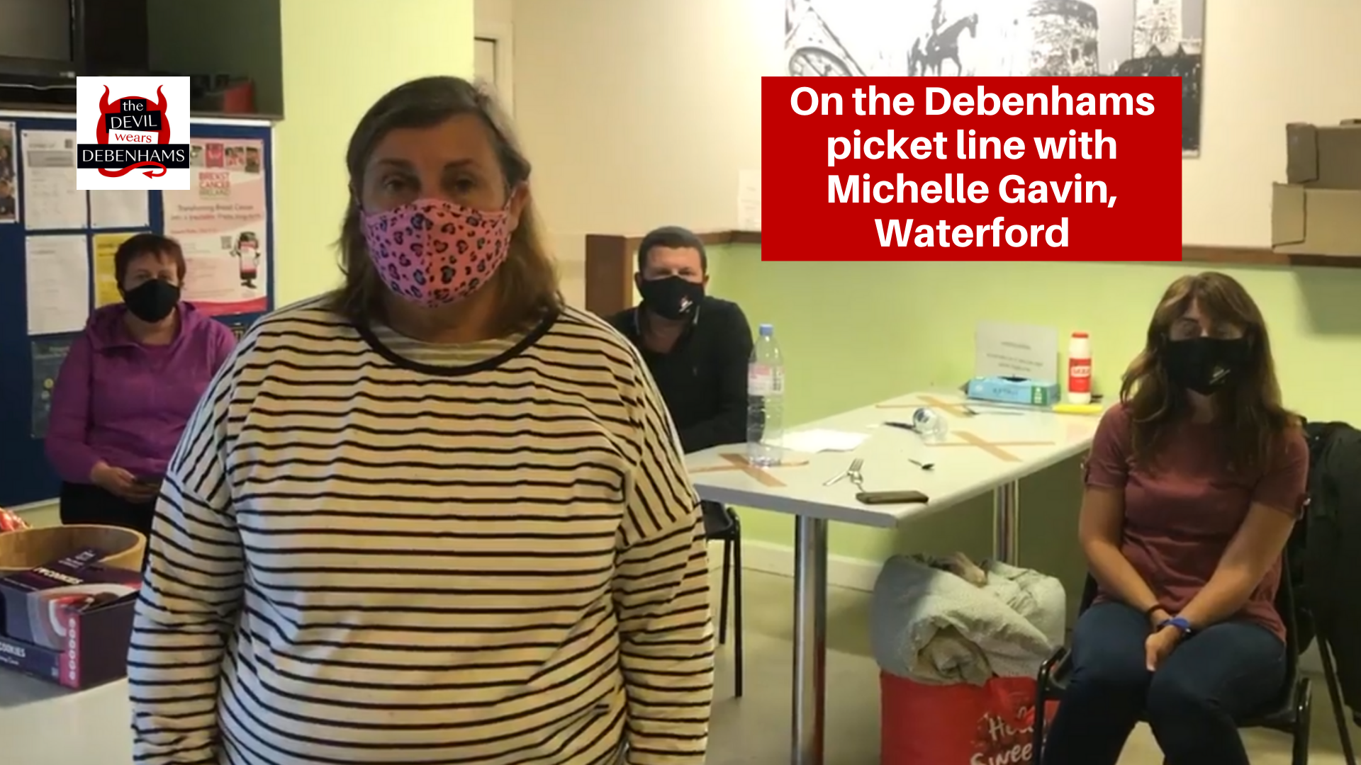 On the Debenhams picket line – with Michelle Gavin - Mandate Trade ...